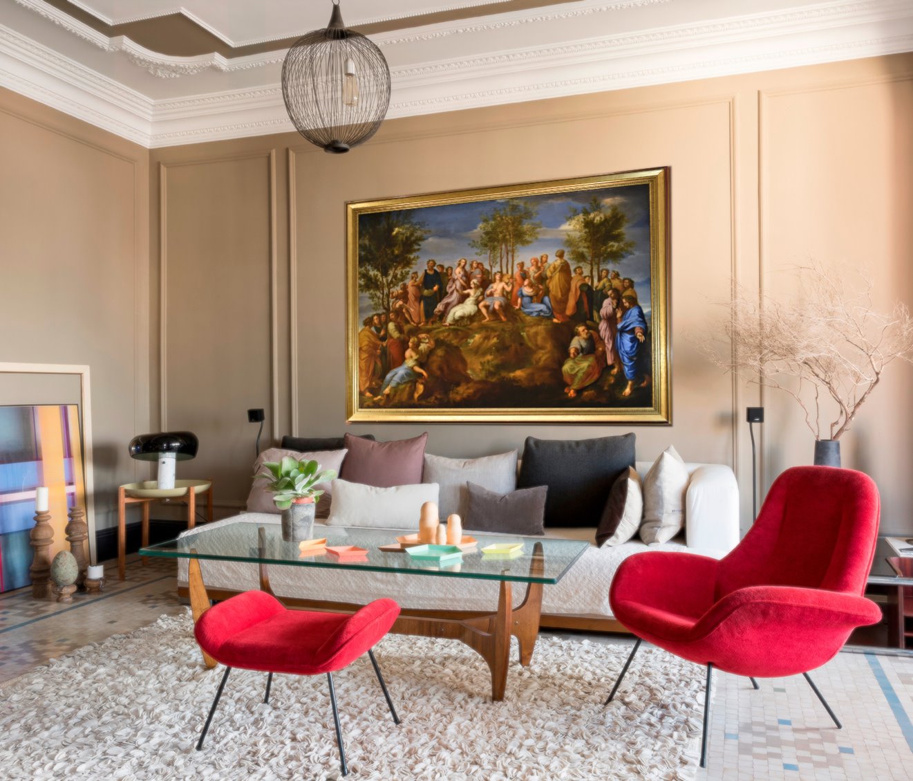 Raffaello Sanzio (Urbino, 1483 - Roma, 1520), seguace di Il Parnaso con ...